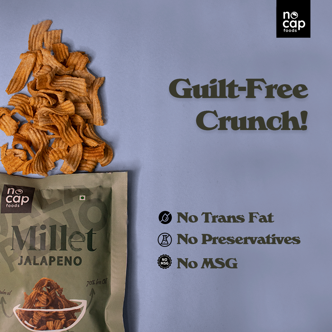 Millet Chips: A Guilt-Free Snacking Delight – NoCap Foods